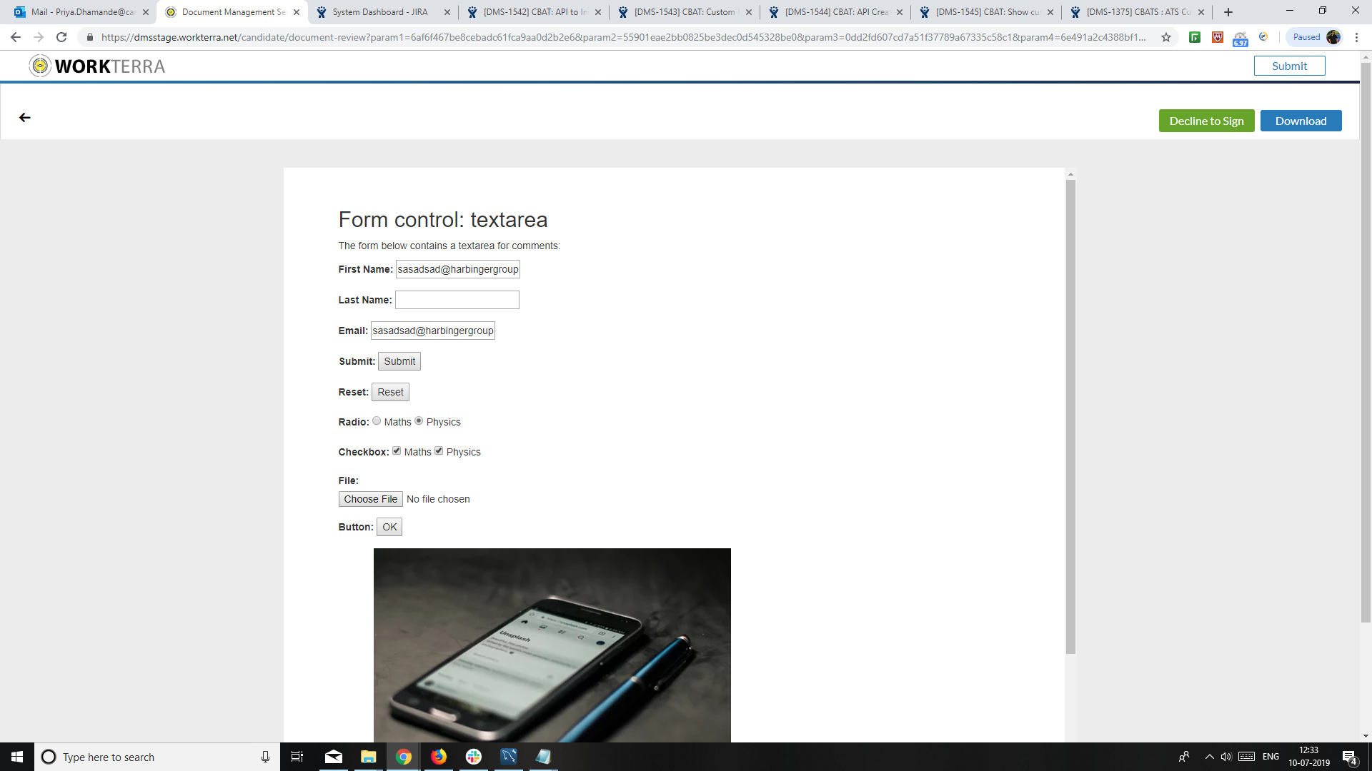 Dms 1624 Dms Preprod Custom Field Mapping Html Workterra Jira